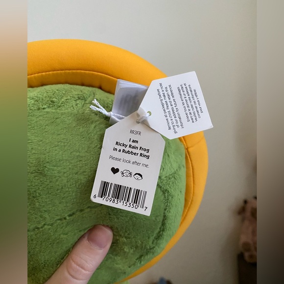 Jellycat | Toys | Jellycat Ricky Rain Frog Rubber Ring | Poshmark